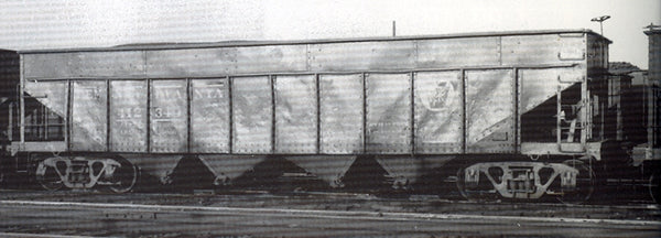 HO PRR 4-Bay Hopper (H21/H22/H25) Decals in Circle Keystone – Mount ...